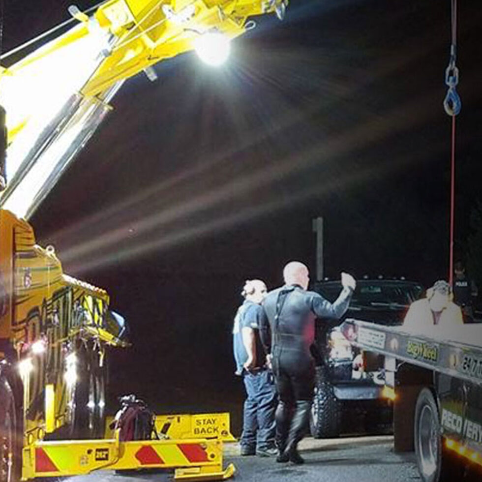 Underwater Recovery Archives - Big Wheel Towing and Recovery